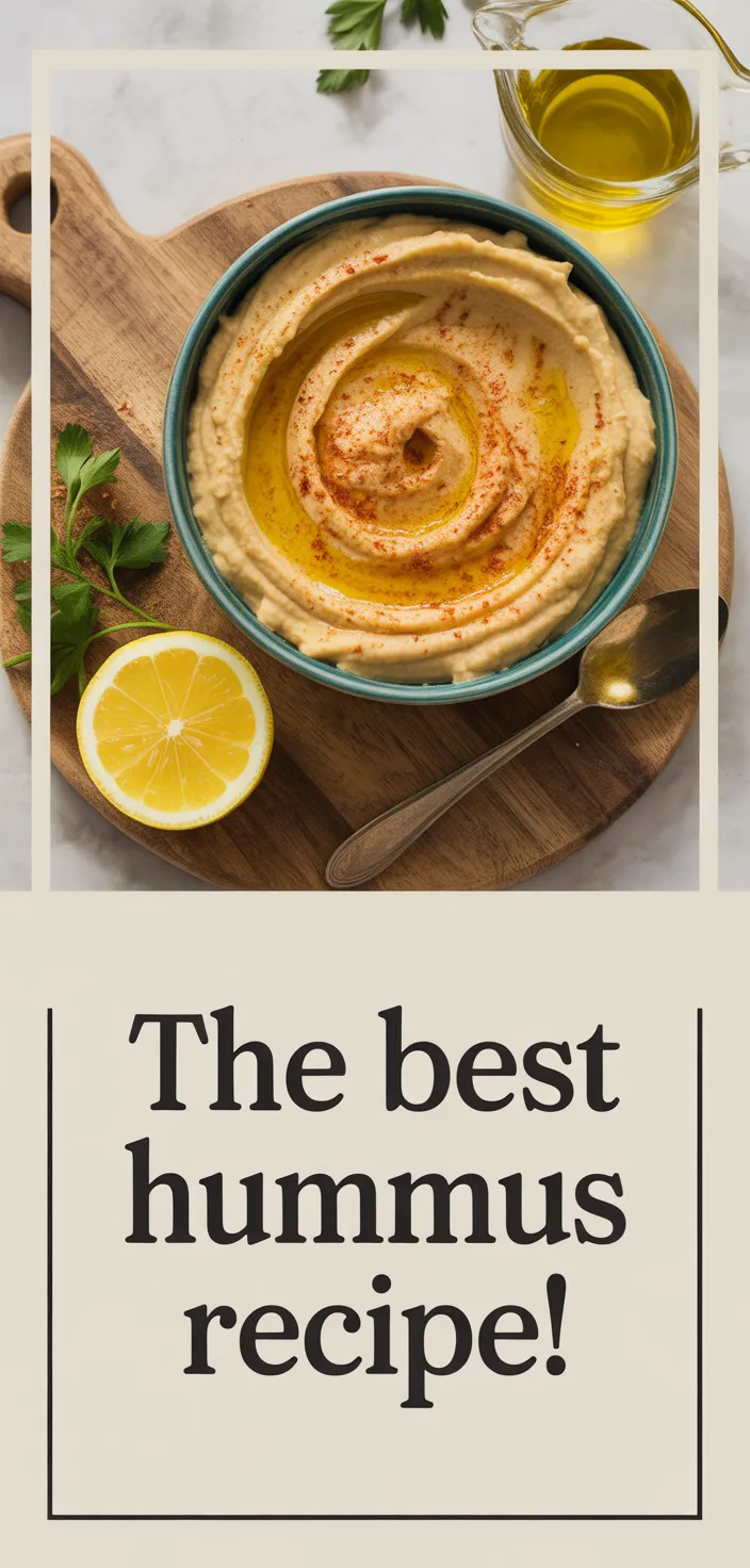 The BEST Hummus Recipe! - blissfulbitesrecipes.com