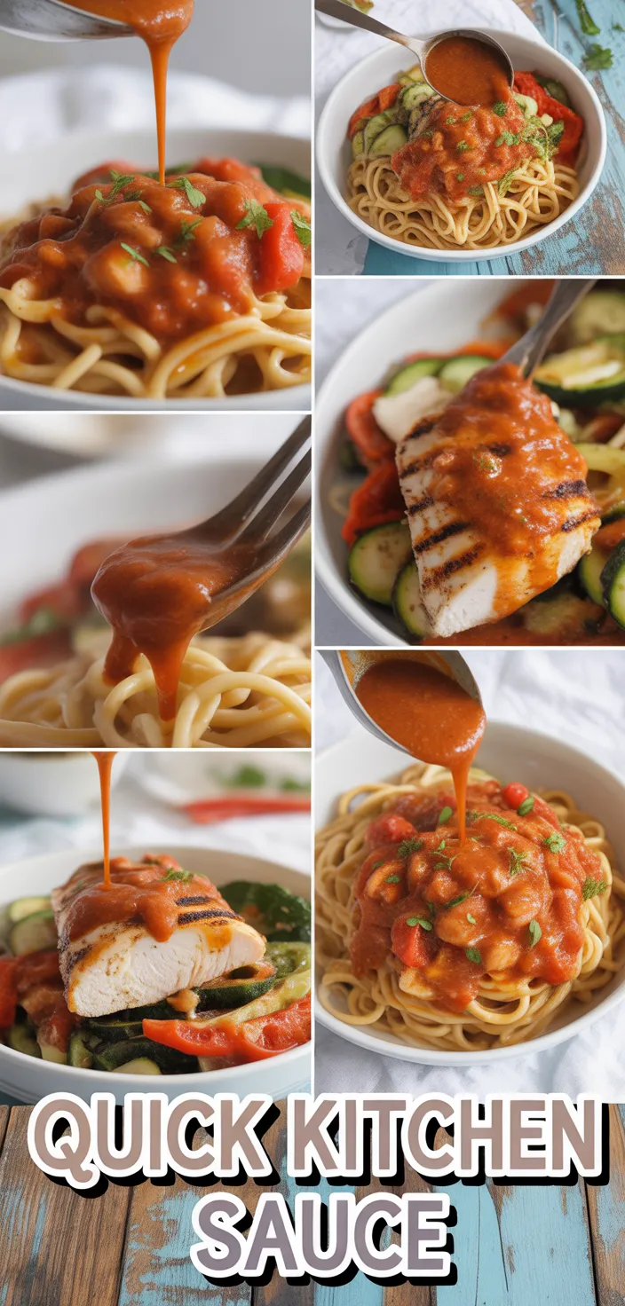 Quick Kitchen Sauce Recipe - blissfulbitesrecipes.com