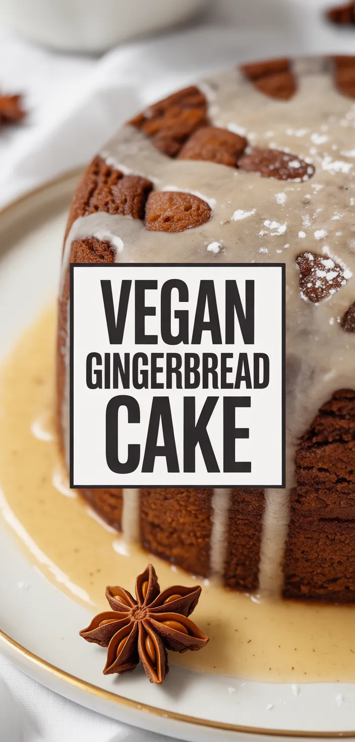 Gingerbread Crazy Cake (No Eggs, No Milk, No Butter!) Recipe ...
