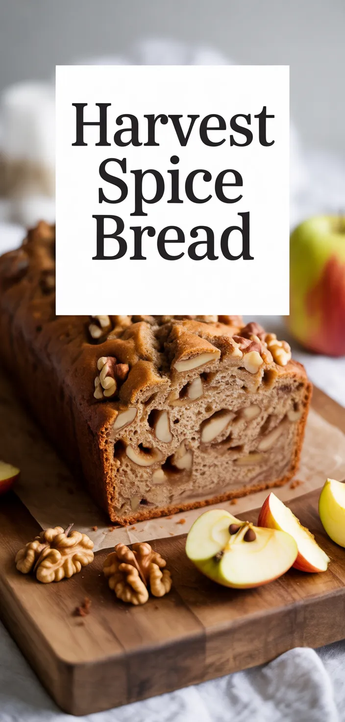 Harvest Spice Bread Recipe - blissfulbitesrecipes.com